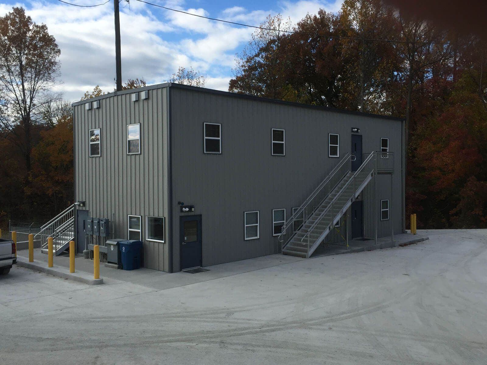 Two Story Dispatch Office | A Modular Building Case Study by Modular Genius