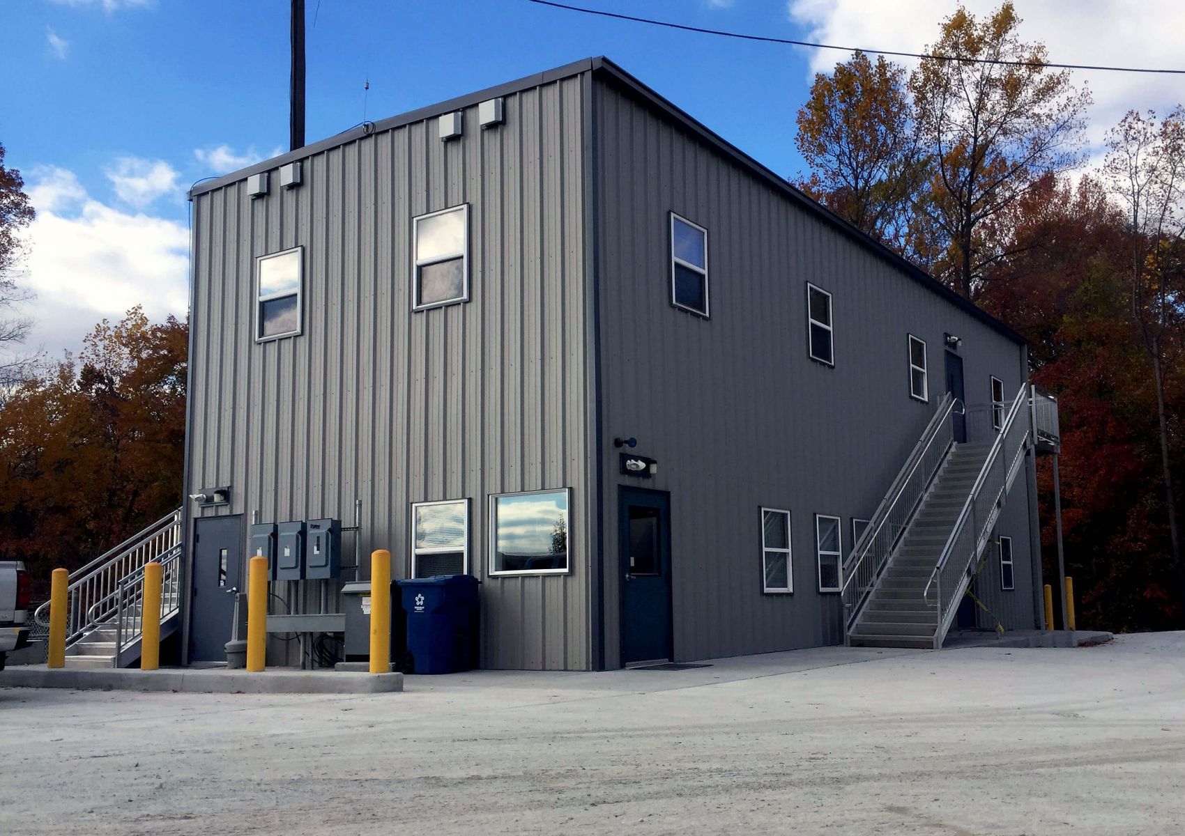Two Story Dispatch Office | A Modular Building Case Study by Modular Genius