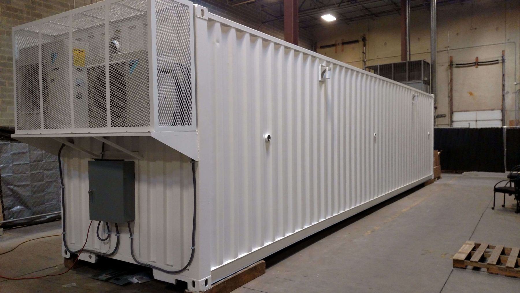 Intermodal Container SCIF | A Modular Building Case Study by Modular Genius