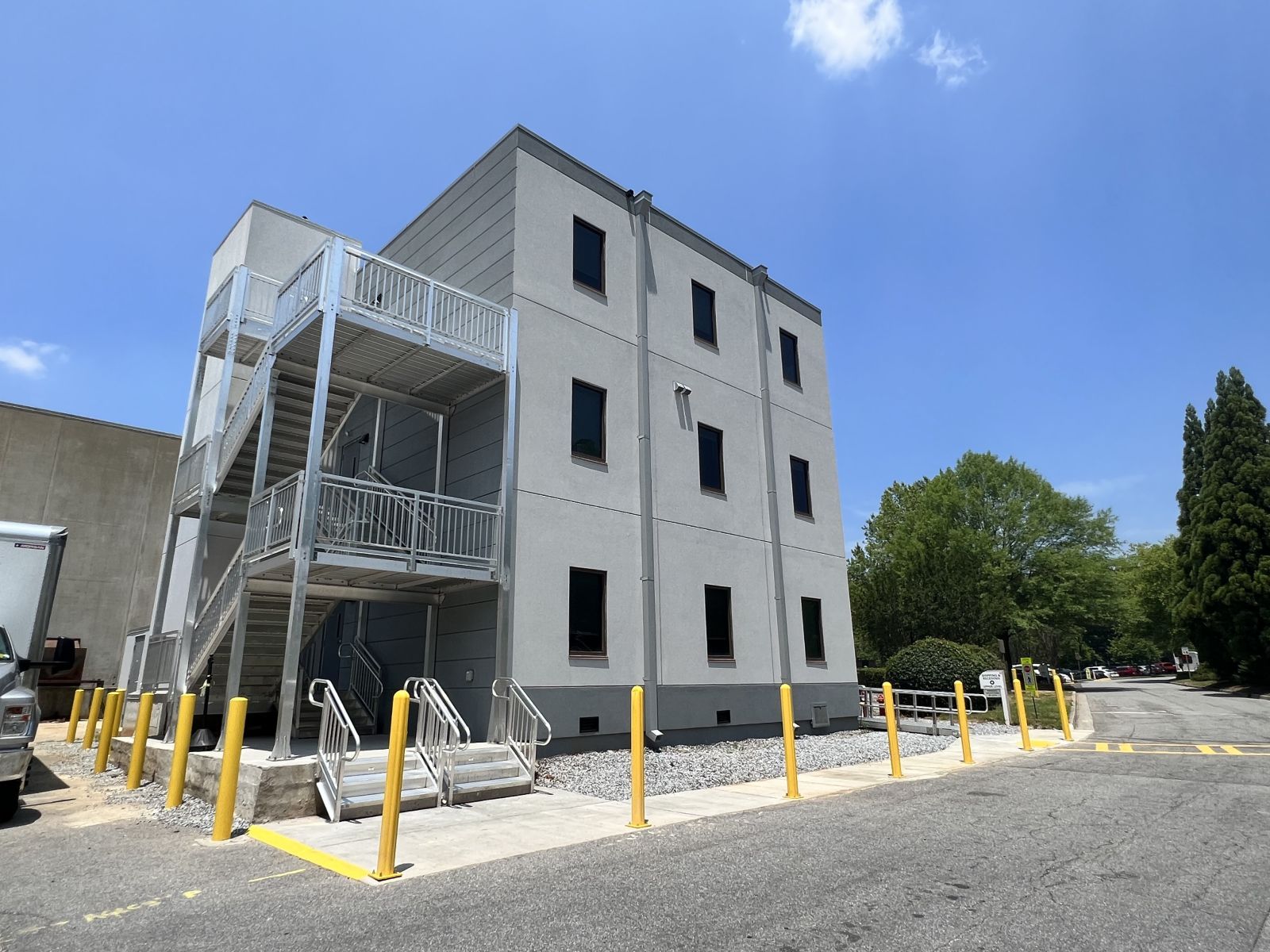 Three Story Permanent Modular Office Building with Elevator | A Modular ...