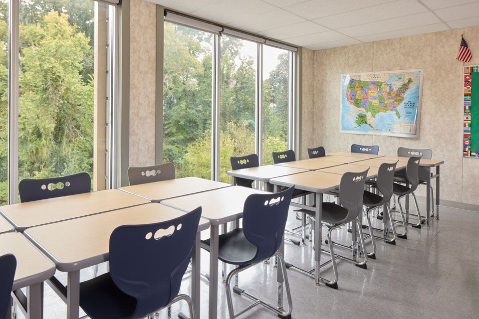 Public Elementary School Two Story Modular Classroom | A Modular ...