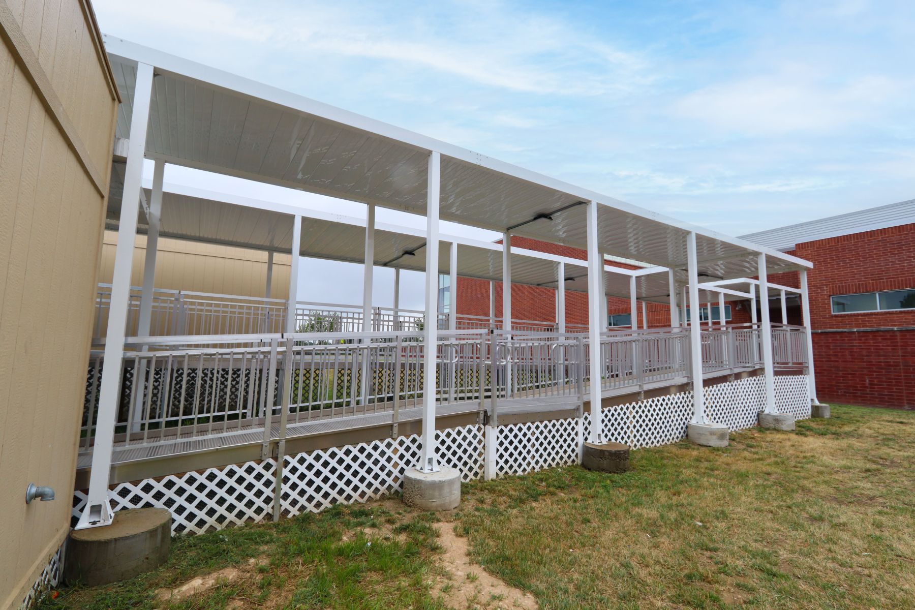 Temporary Modular Classrooms with Connecting Walkway | A Modular ...