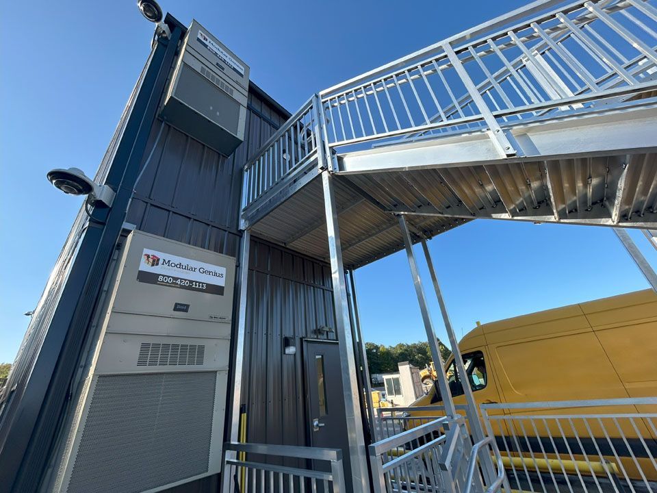 Recycling Center Modular Weigh Station Building | Modular Genius