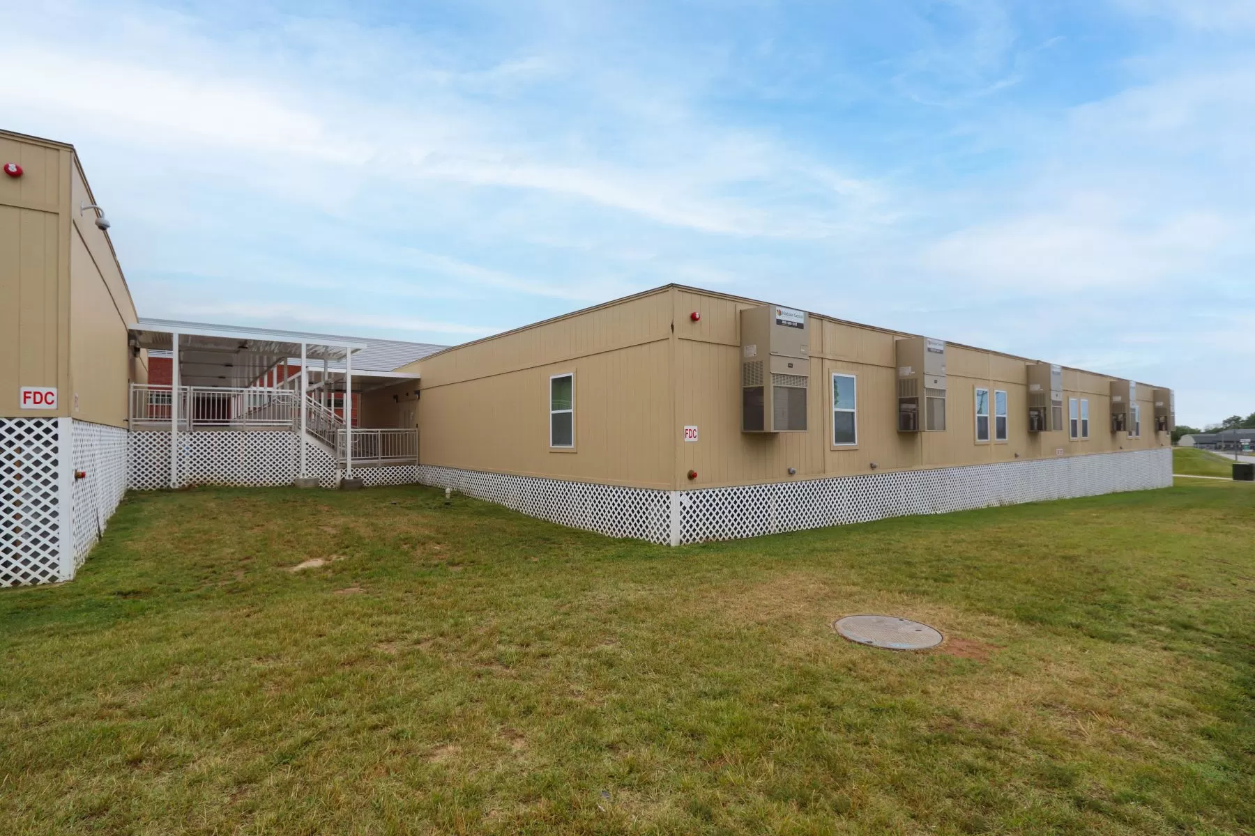 Temporary Modular Classrooms with Connecting Walkway | A Modular ...