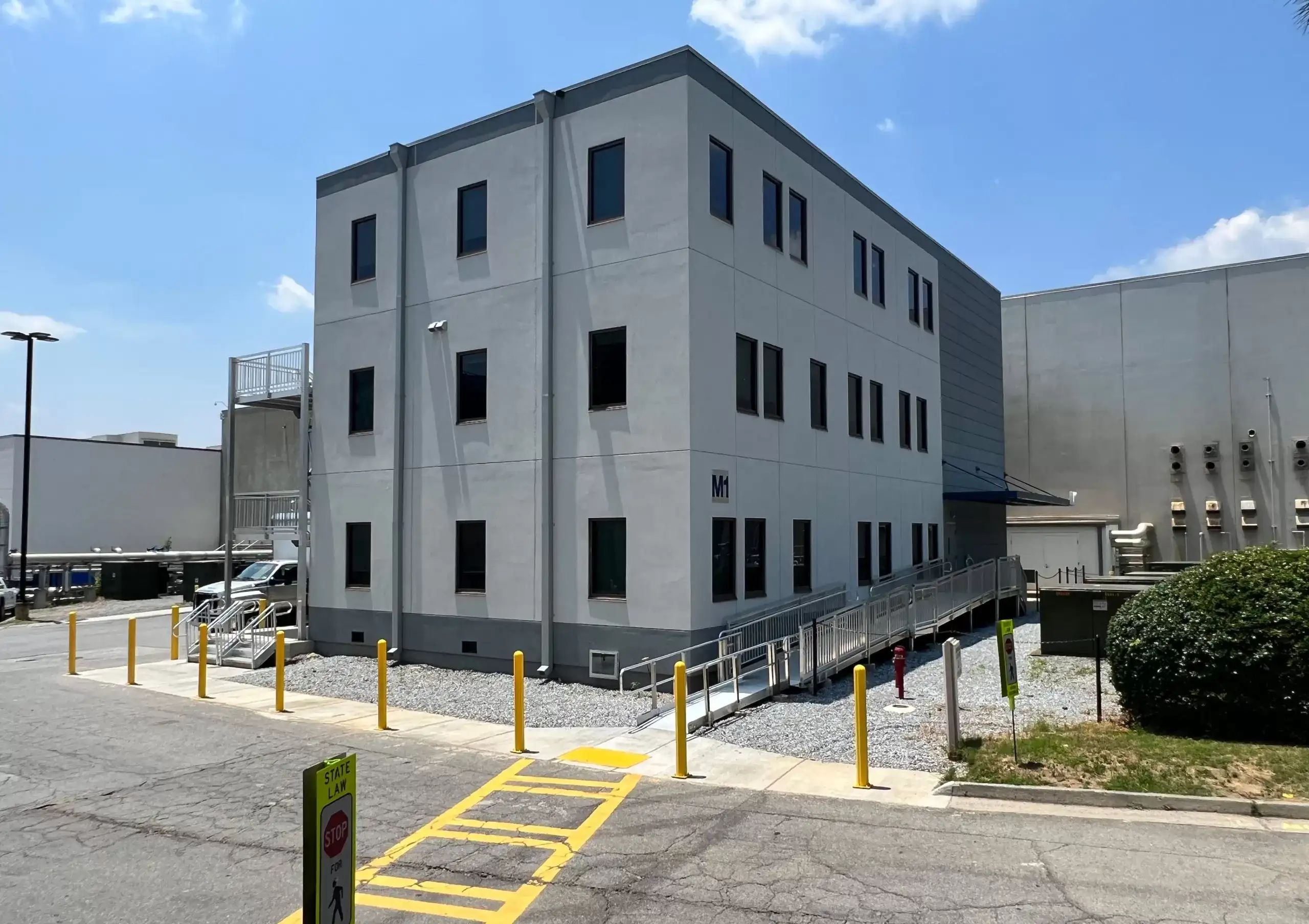 Three Story Permanent Modular Office Building with Elevator | A Modular ...