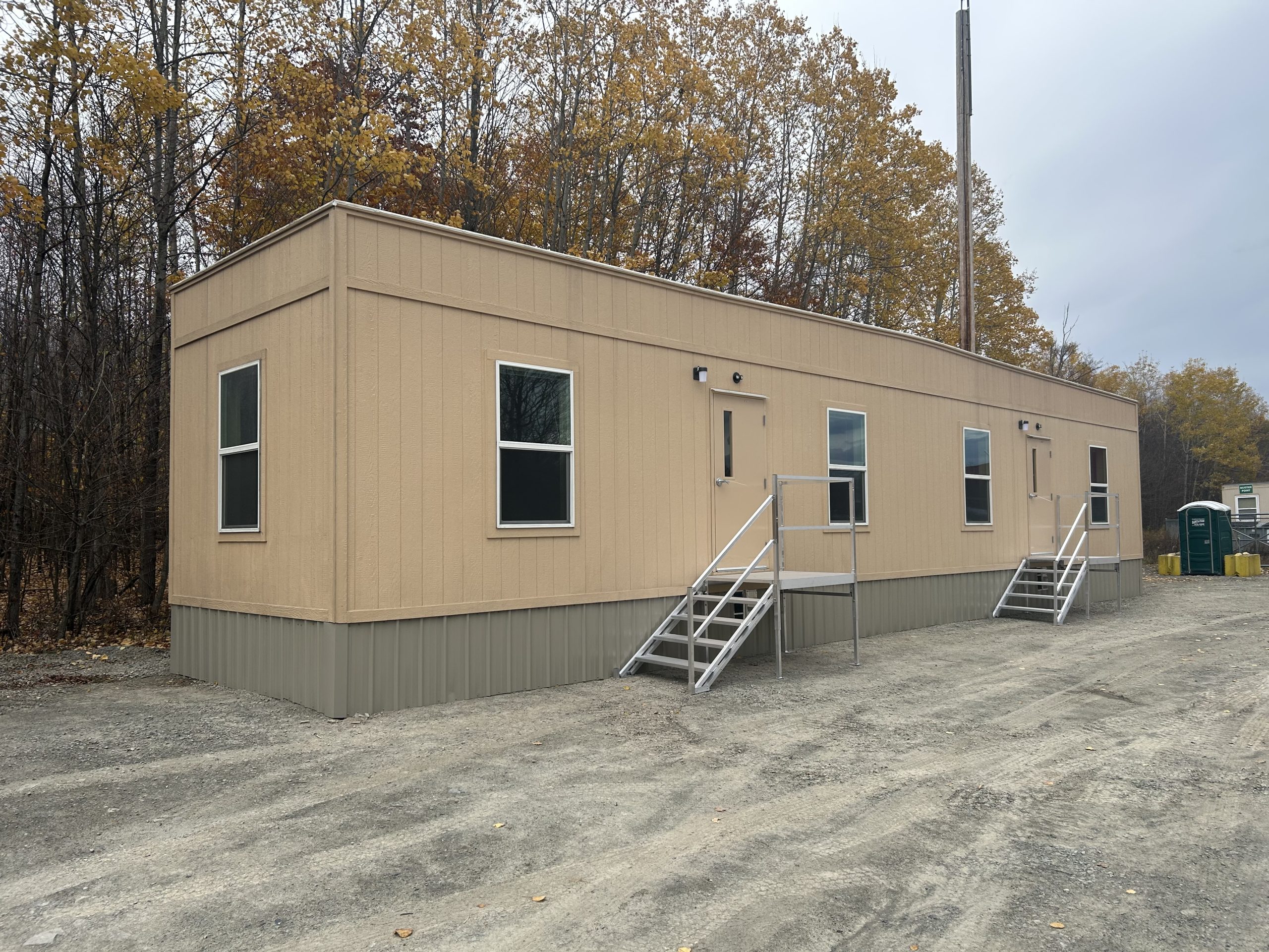 Modular Office Building for Remote Logistics Operation | Modular Genius
