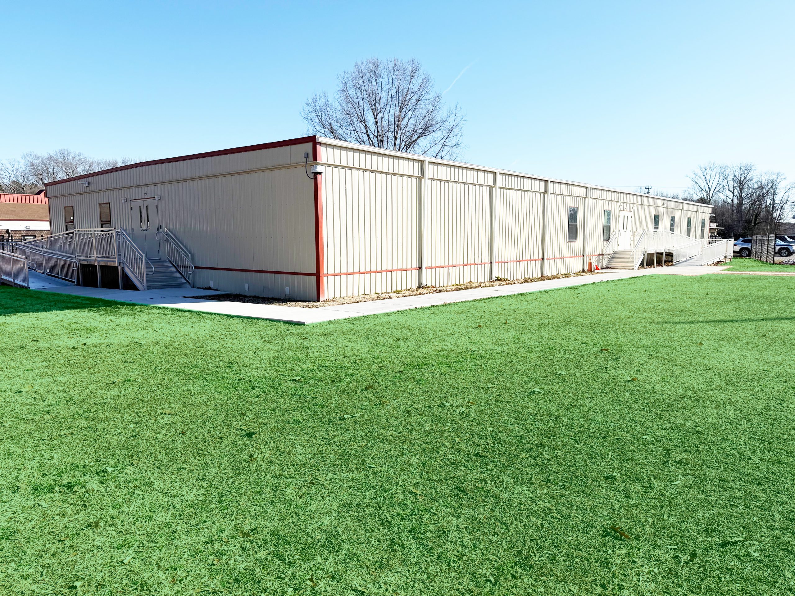 Modular Classroom and Office Space for Virginia School | Modular Genius